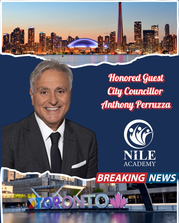 Honoured Guest City Councillor Anthony Perruzza | Nile Academy